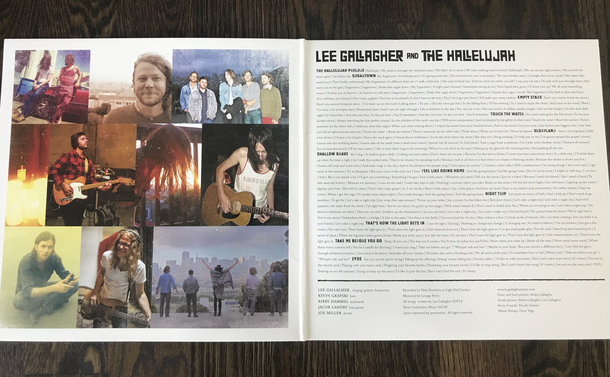 Lee Gallagher and The Hallelujah | Lee Gallagher and The Hallelujah