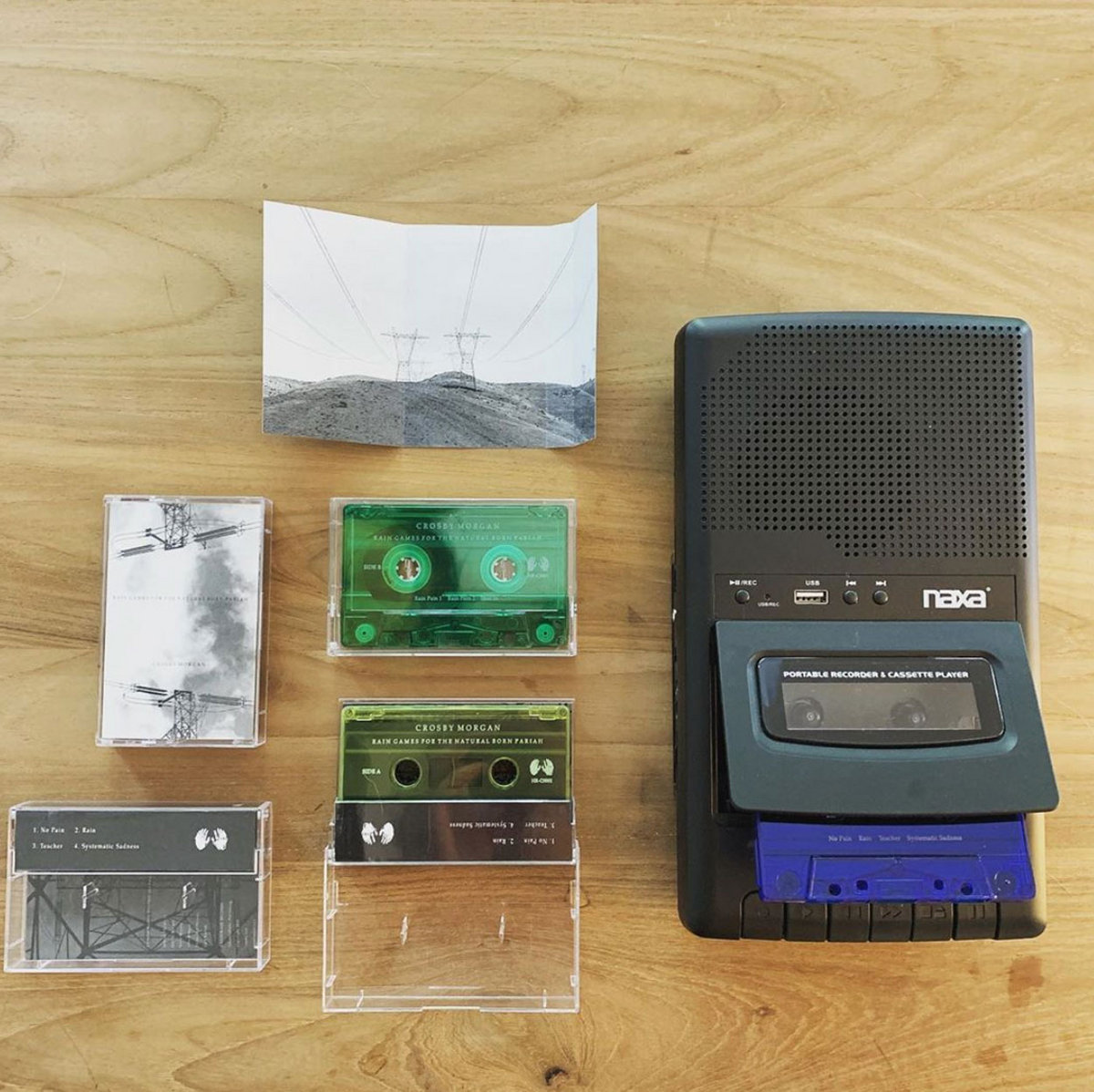 Rain Games for the Natural Born Pariah | Crosby Morgan