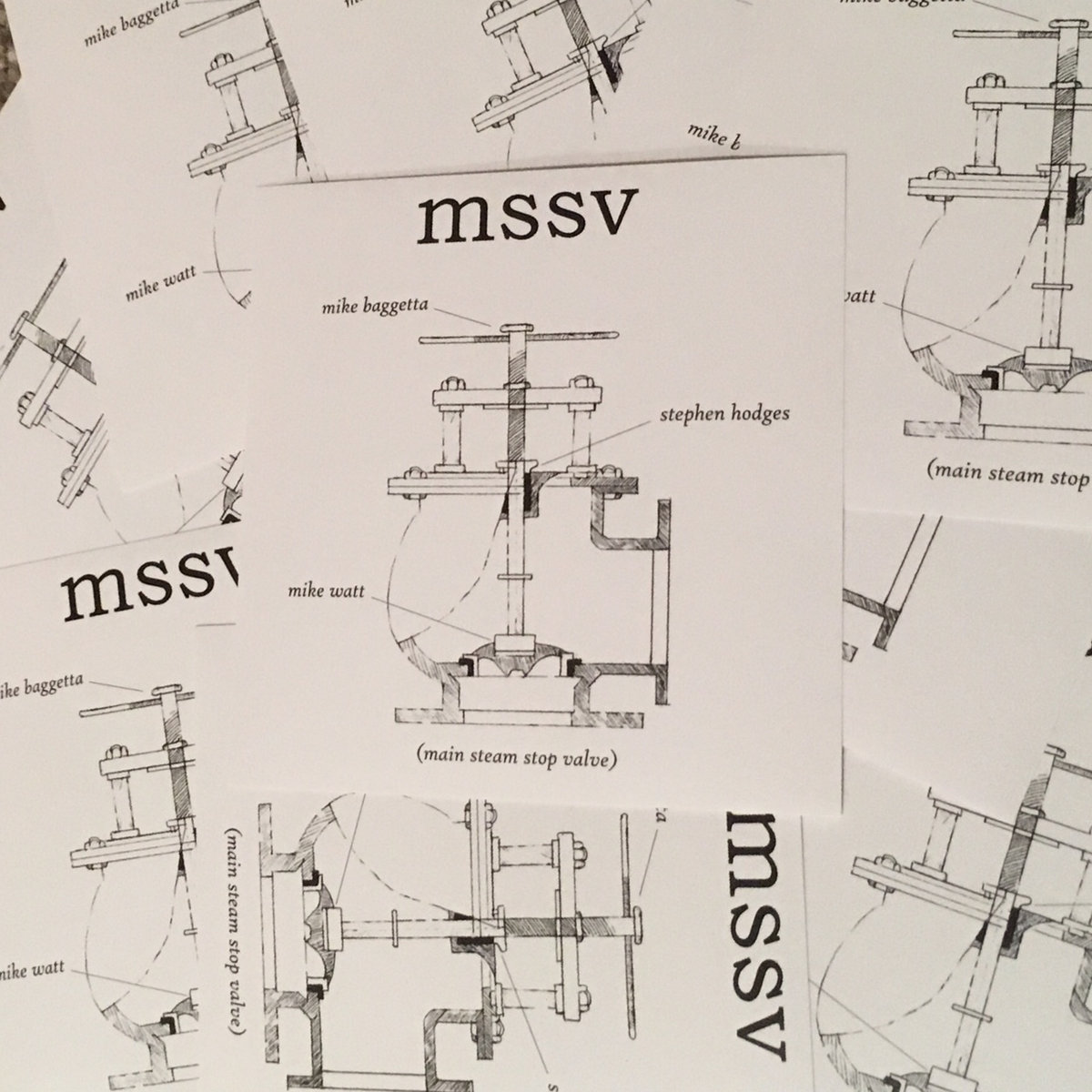 mssv Logo Sticker | Mike Baggetta