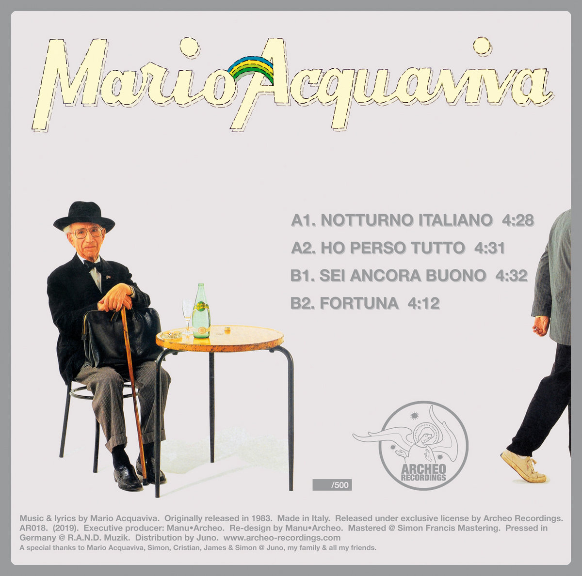 Mario Acquaviva - Mario Acquaviva EP | Archeo Recordings