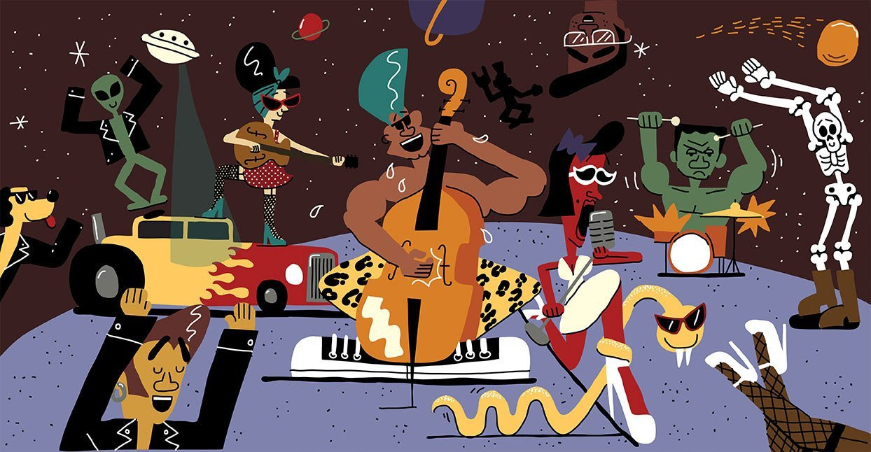 The Rip-Roaring Sound of Psychobilly Around the World | Bandcamp Daily