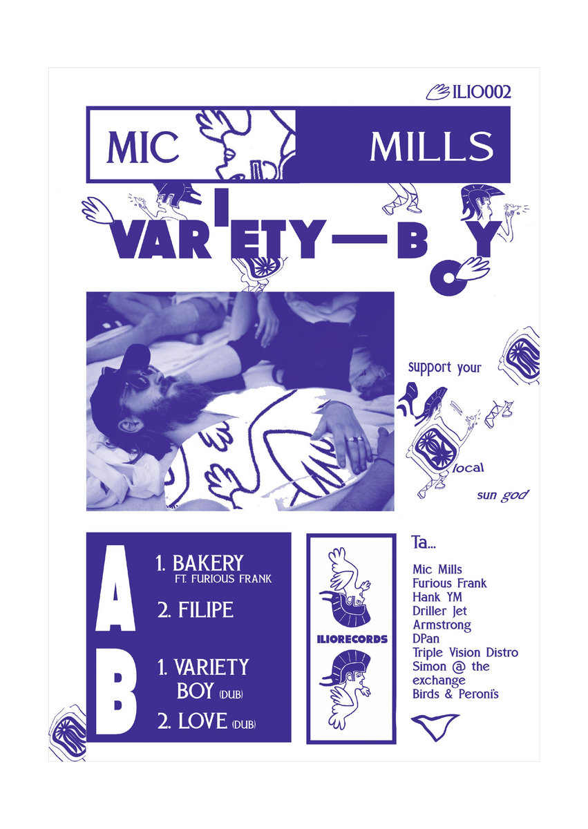 ILIO002- MIC MILLS - VARIETY BOY | Mic Mills | ILIO Records