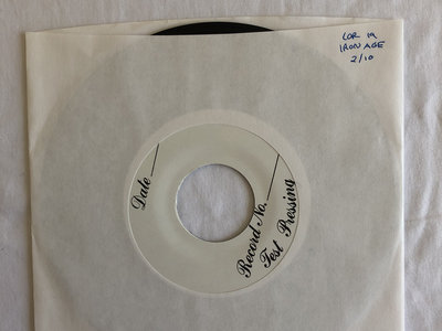 Butcher's Bill 7" Lockin' Out Records TEST PRESS | IRON AGE