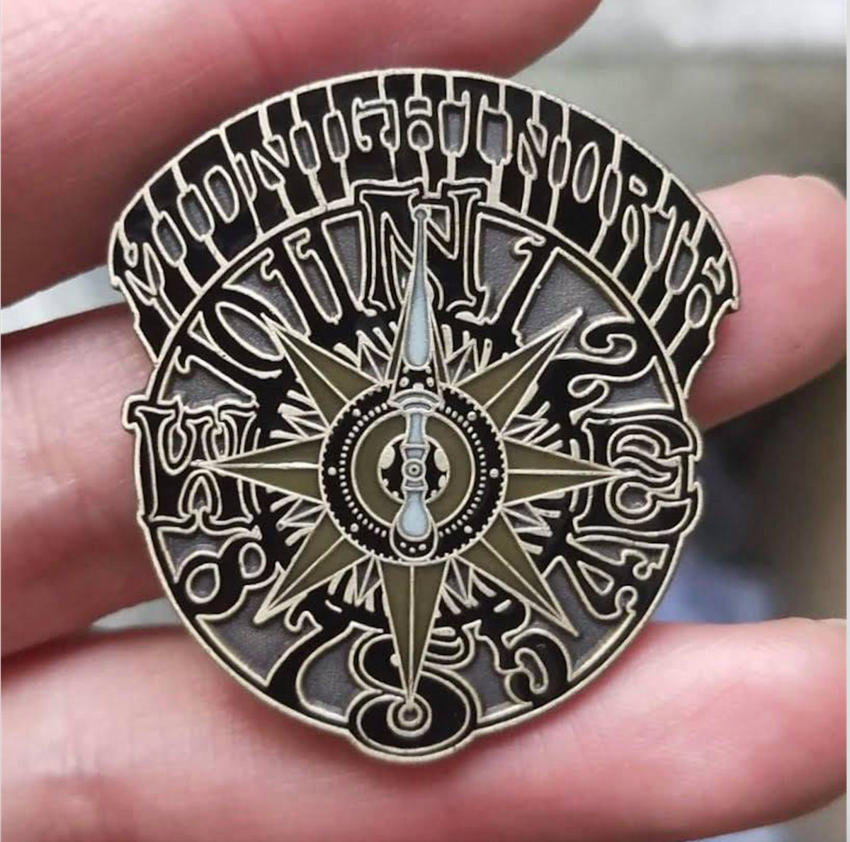 Compass Pin (Gold Edition) | Midnight North