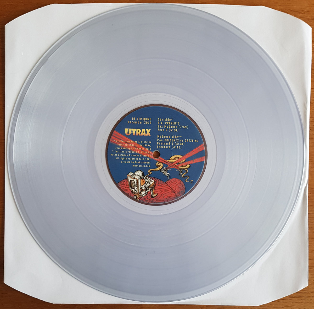 Sax Madness EP | P.A. Presents | U-TRAX