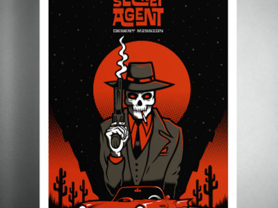 SECRET AGENT (Desert Mission) POSTER (LIMITED EDITION) | SECRET AGENT