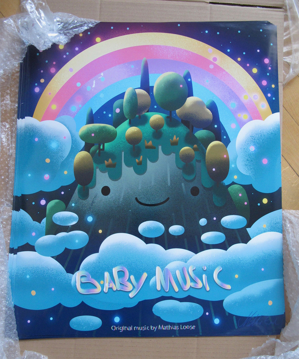 Limited Edition : Baby poster + USB drive | Mathias Loose