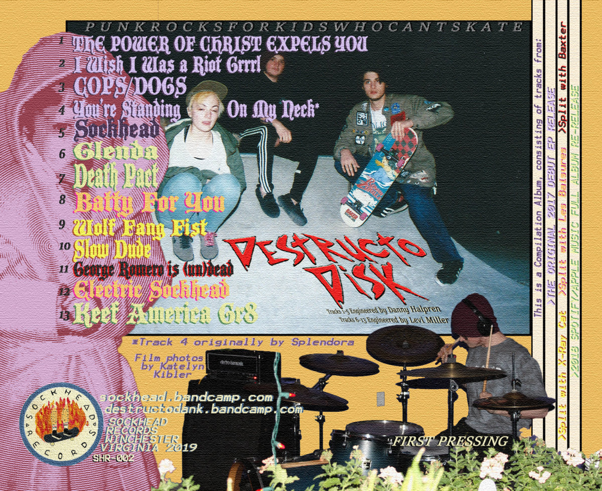 Punk Rocks for Kids Who Can't Skate | Destructo Disk | Sockhead Records