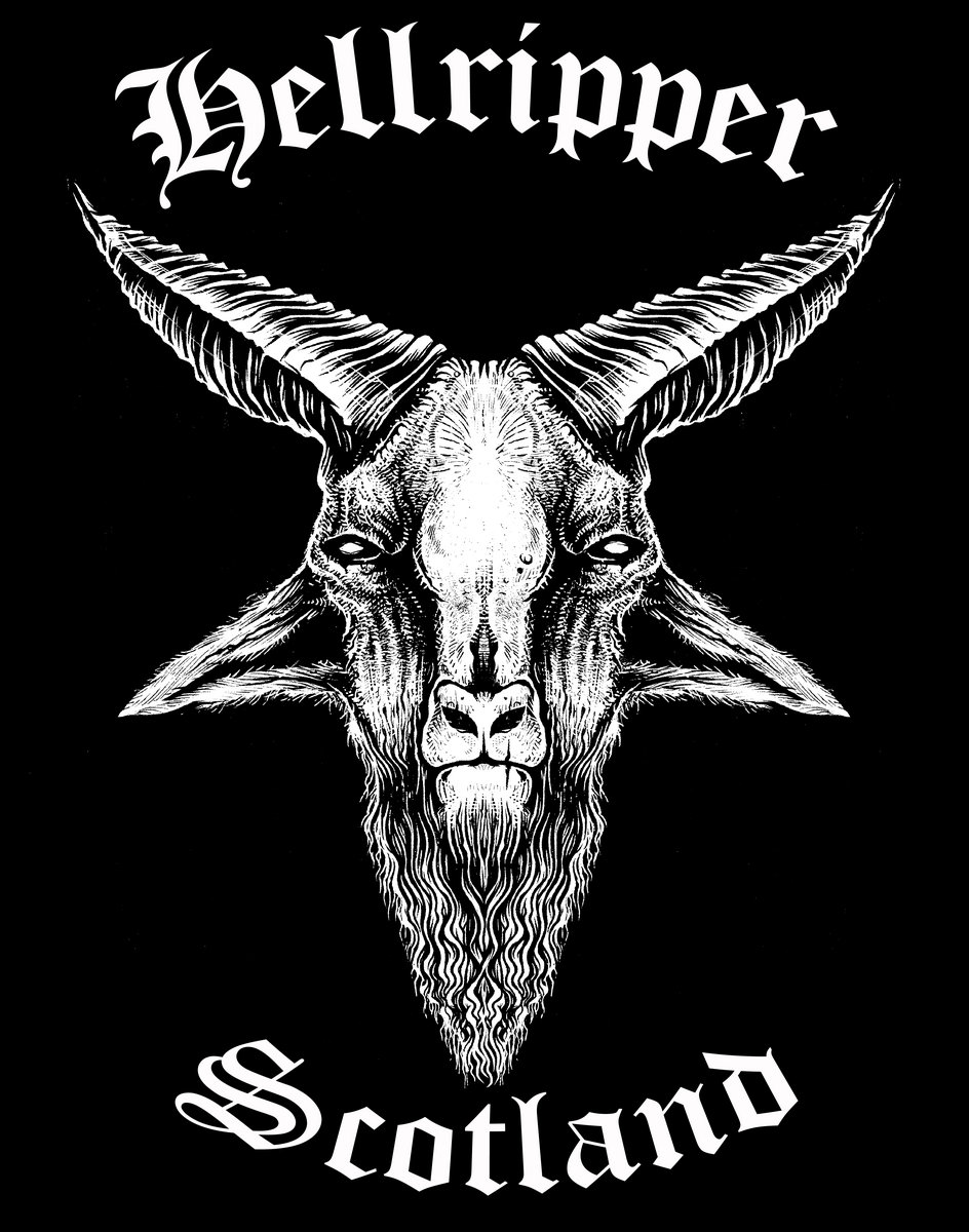 Hellripper - Scotland T-Shirt (Size 2XL - 4XL) | Hellripper