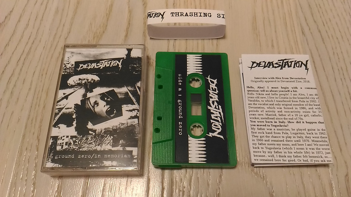 DEVASTATION - Ground Zero / In Memoriam | Decadence Within Records