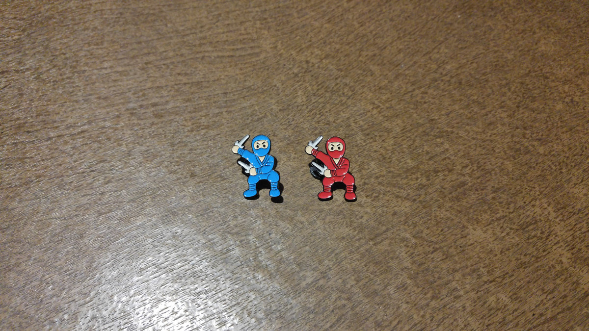 Limited Run Enamel Ninja Pin | Phase Meridian