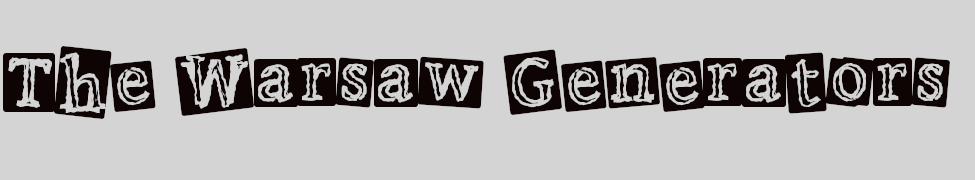 Music | The Warsaw Generators