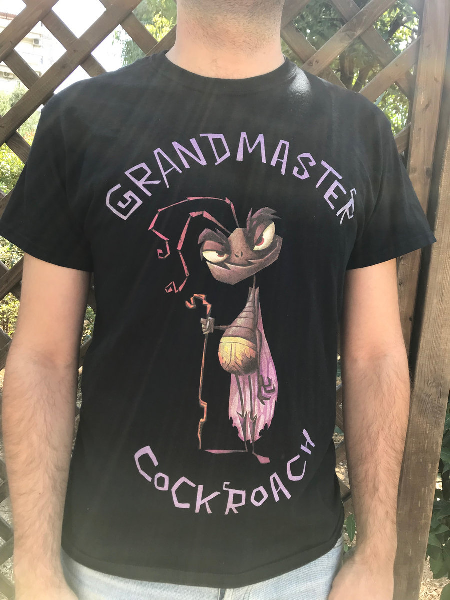 GC T-shirt | Grandmaster Cockroach