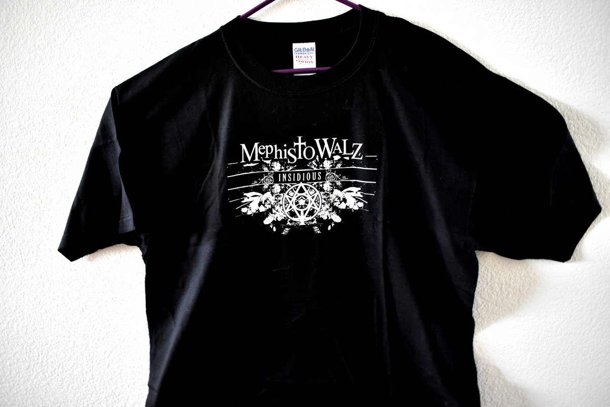 MW Insidious T-Shirt, White Printing X-Large Only | Mephisto Walz