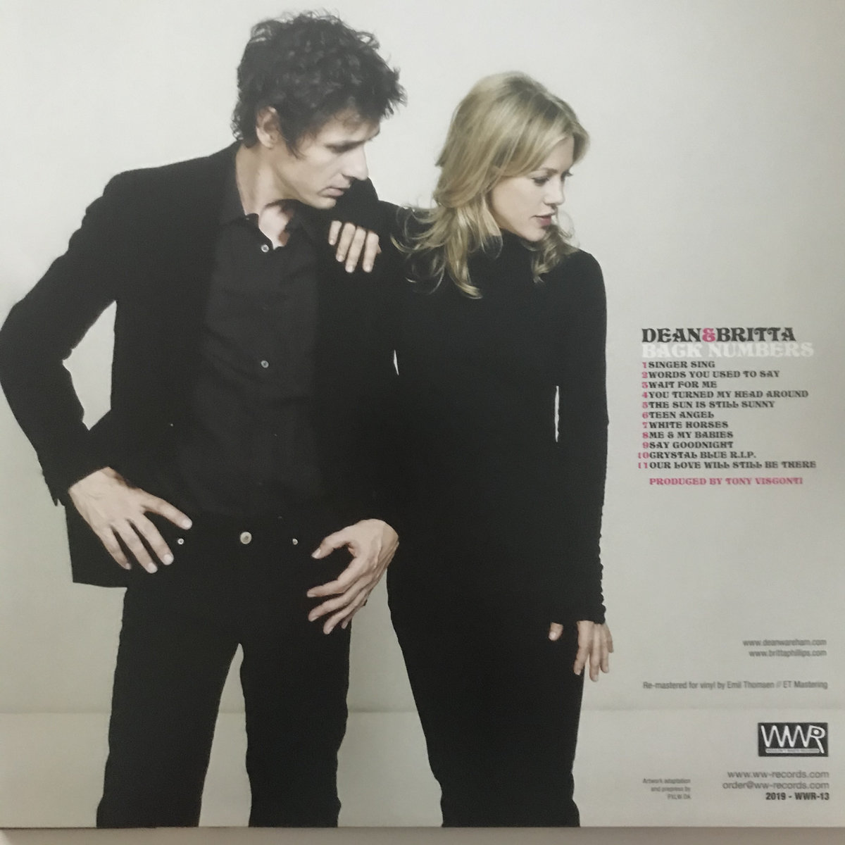 Back Numbers | Dean & Britta