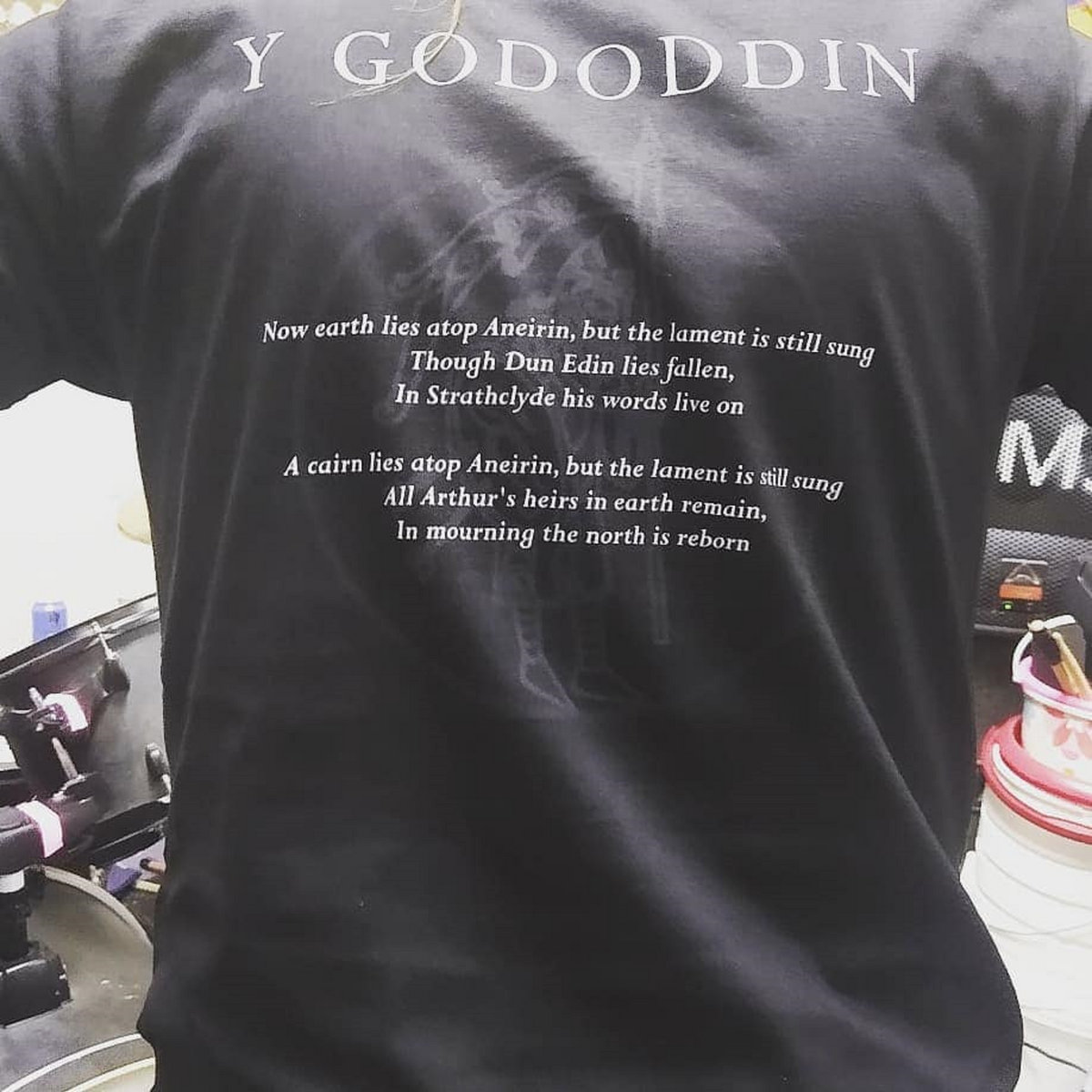 Gododdin T-Shirt full colour print front/back | Midnight Force