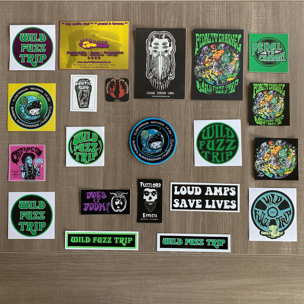 CR051 Die Hard Patch Pack | Wild Fuzz Trip