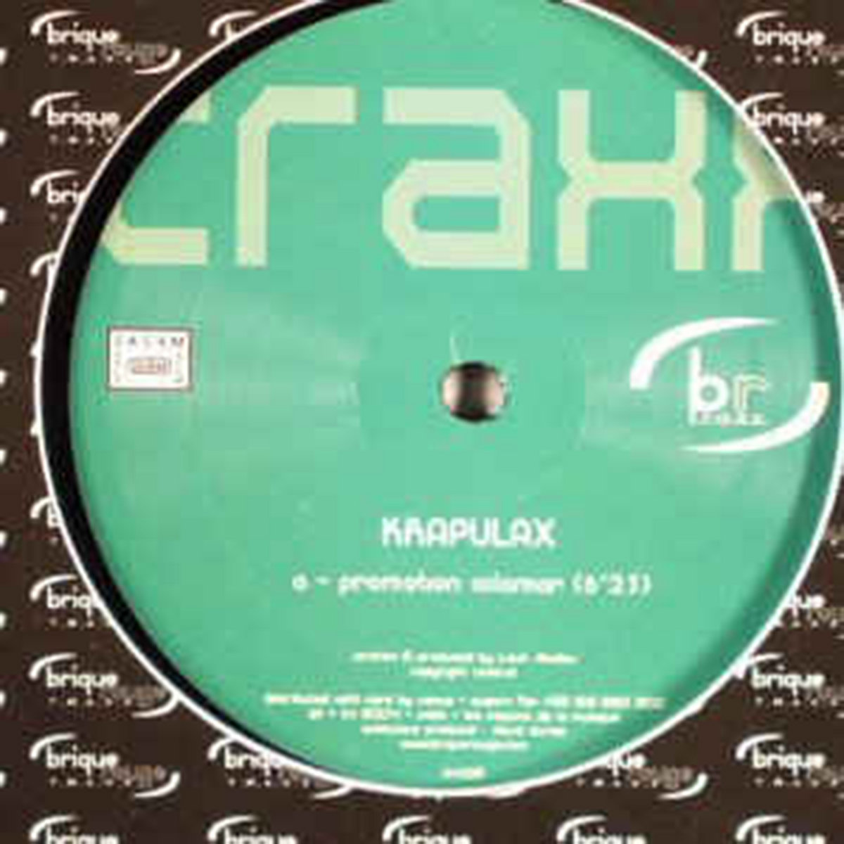 [BR091] : Krapulax - Casual Dancer ep [2020 Remastered Digital Special ...