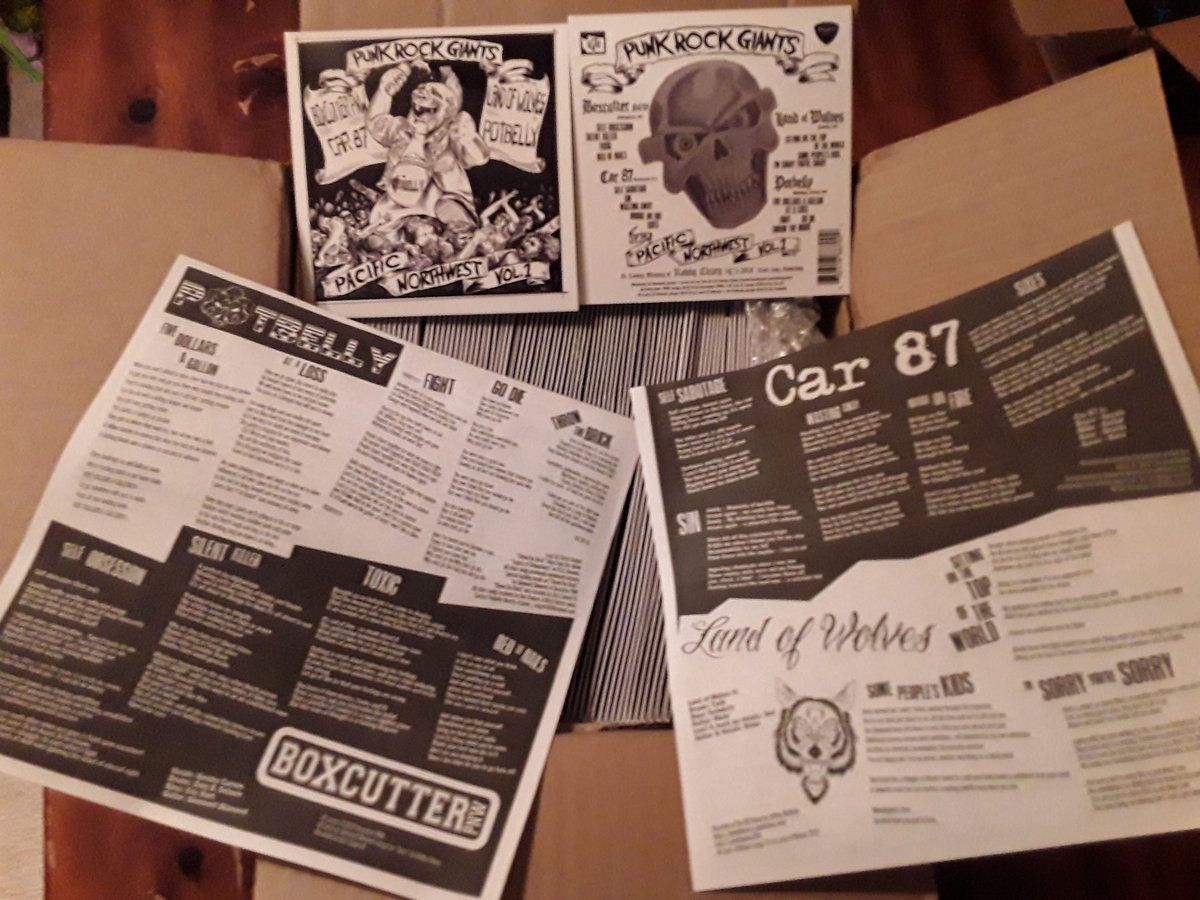 Punk Rock Giants of the Pacific Northewest Vol 1 | Boxcutter PNW