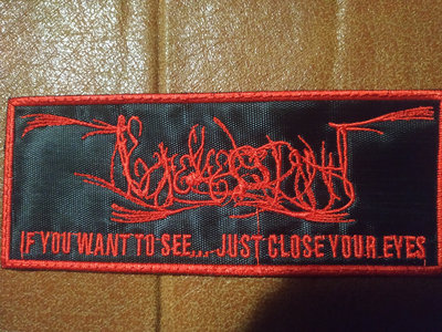 Red logo patch | Eyelessight