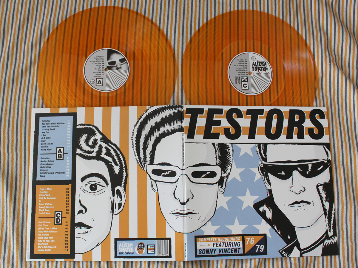 TESTORS - Complete Recordings 76-79 | TESTORS (ALIEN SNATCH! RECORDS ...