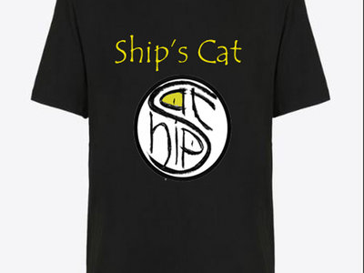 Ship's Cat logo - T-shirt + free logo badge | Ship's Cat