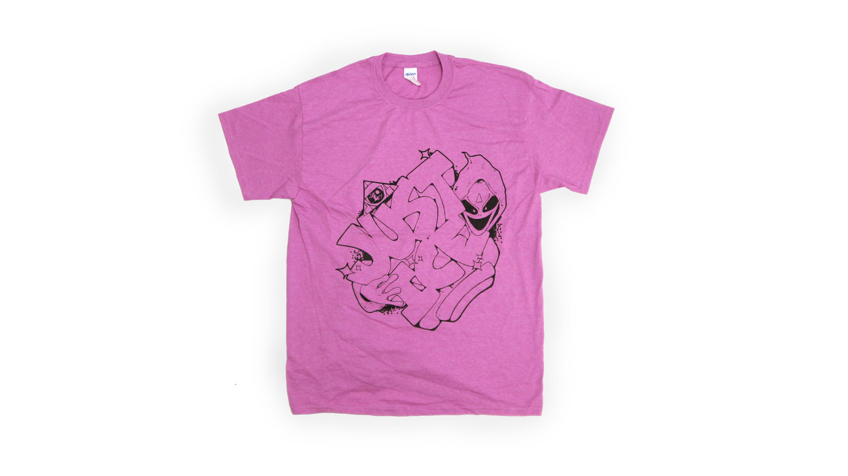 3d Mully logo on full front - Pink | Just Ice