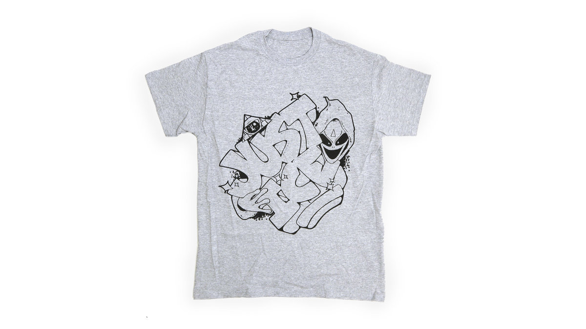 3d Mully logo on full front - Grey | Just Ice