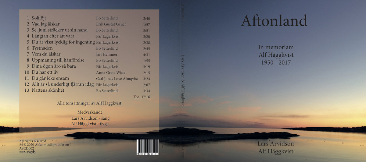 Aftonland | Alf Häggkvist & Lars Arvidson | Alfso Musikproduktion