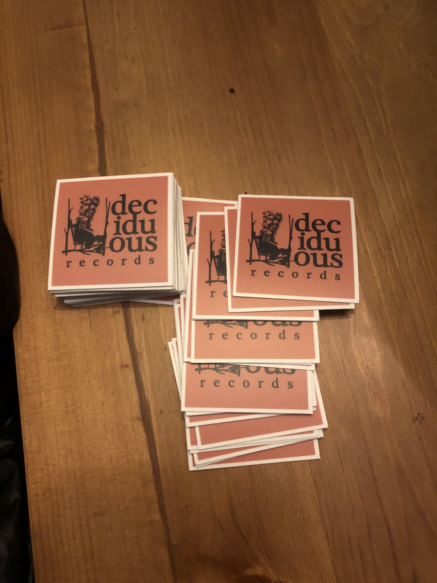 2x2 Deciduous Logo sticker | Deciduous