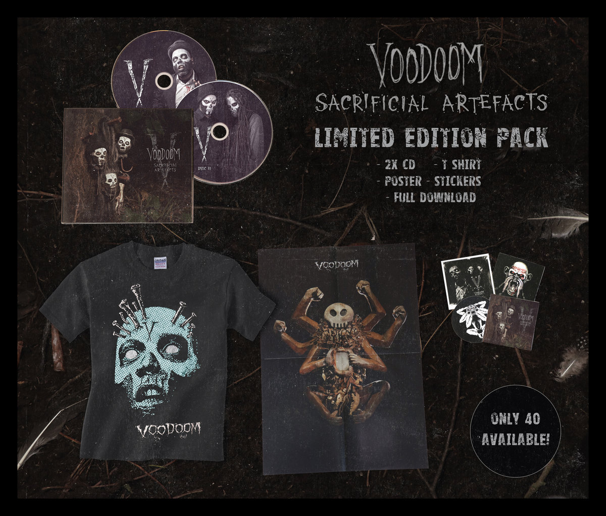 VOODOOM - Sacrificial Artefacts [limited edition pack] | REDRUM RECORDZ