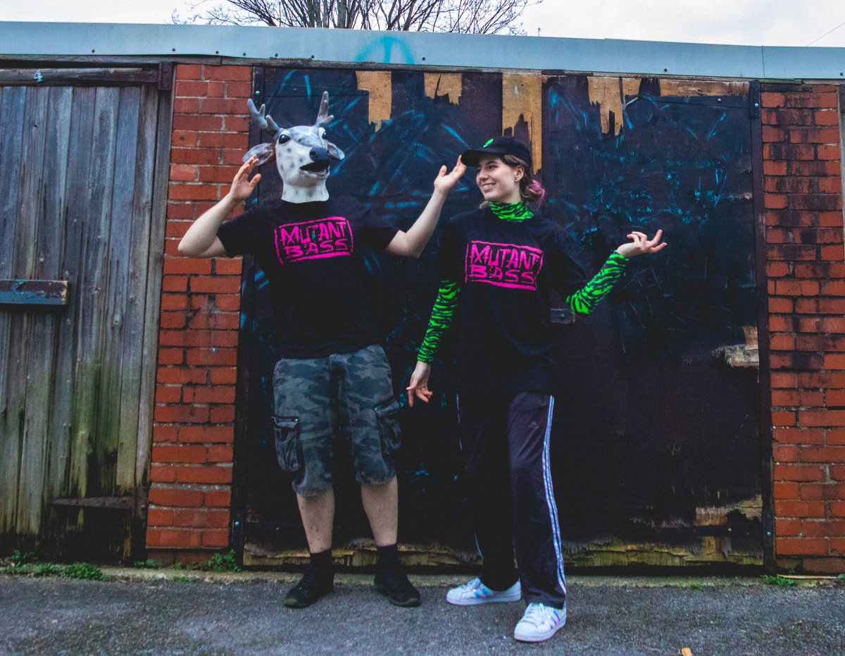 Mutant Bass Logo Tee - Black | Mutant Bass Records