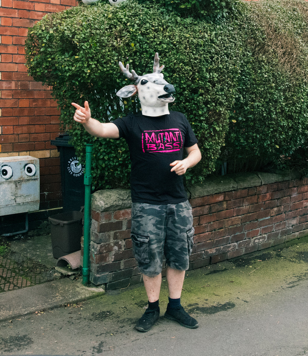 Mutant Bass Logo Tee - Black | Mutant Bass Records