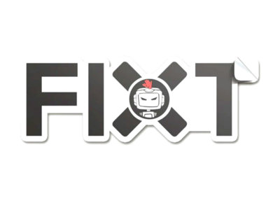 FiXT Logo 2x5" Sticker | FiXT
