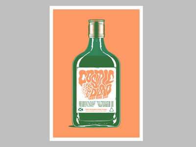 Cosmic Dead - September 2015 Tour Poster (A3) | Moonshake Design