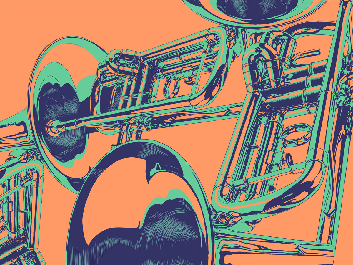 Monterey Jazz Festival 2015 - Festival Poster (A2) | Moonshake Design