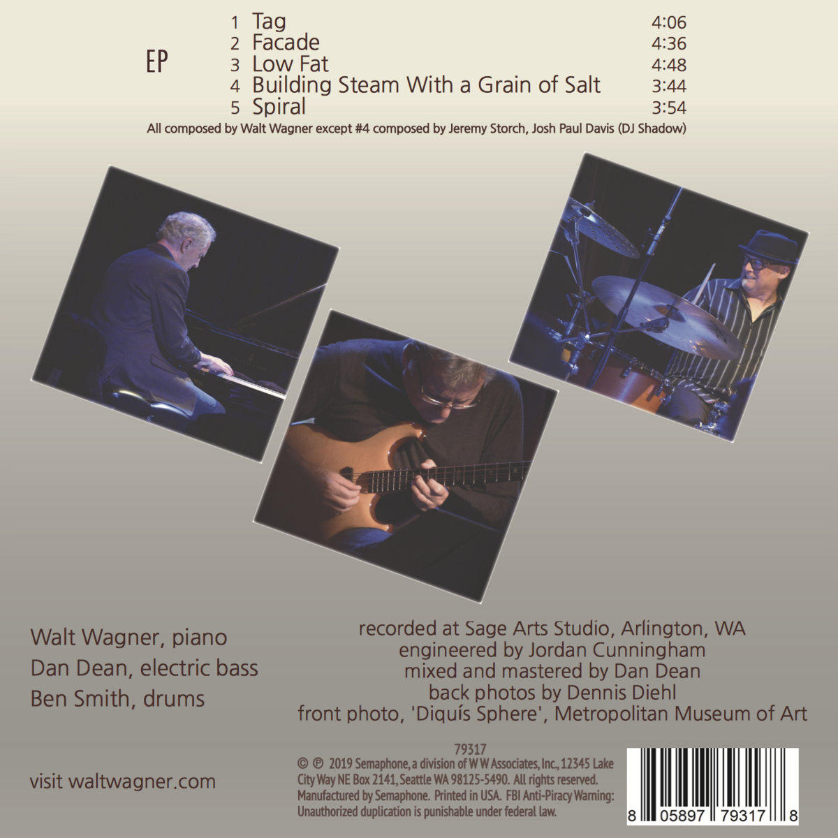 Trajectory | The Walt Wagner Trio | Walt Wagner