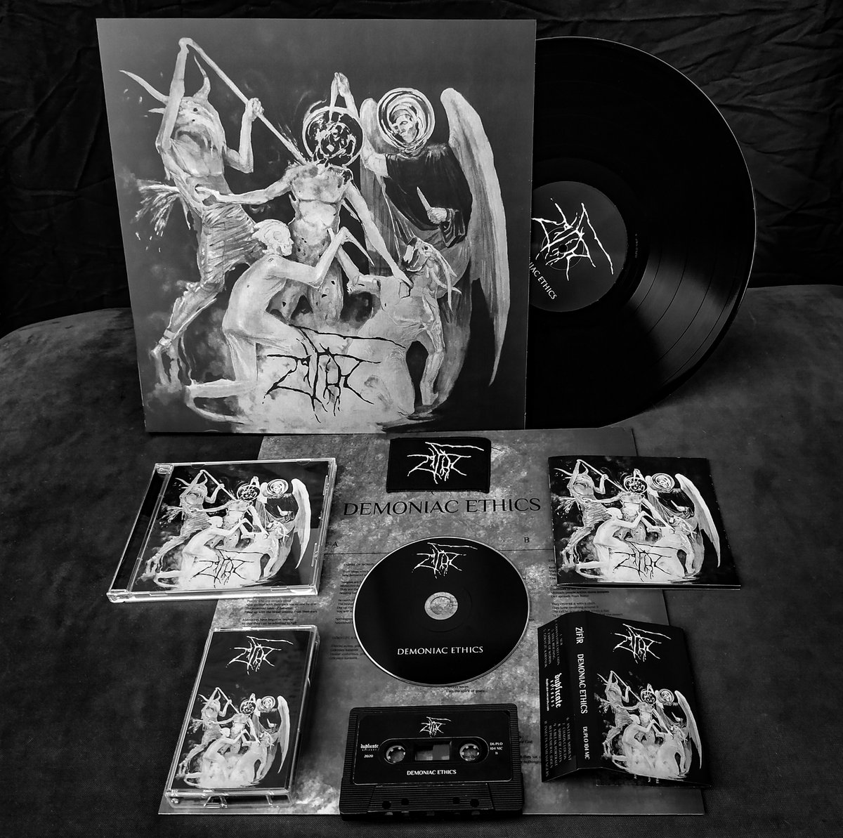 Demoniac Ethics - LP/CD/Cassette/Patch | Zifir
