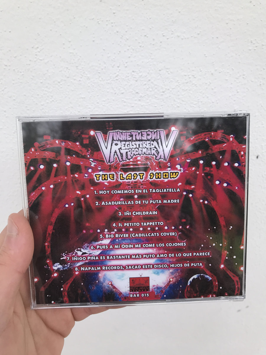 Vinnie Vincent® 'The Last Show' Pro CD-R | Mutilated Judge