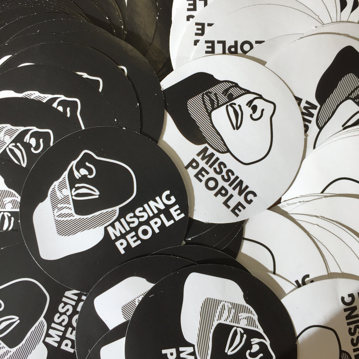 Face Logo Sticker pack | Missing People