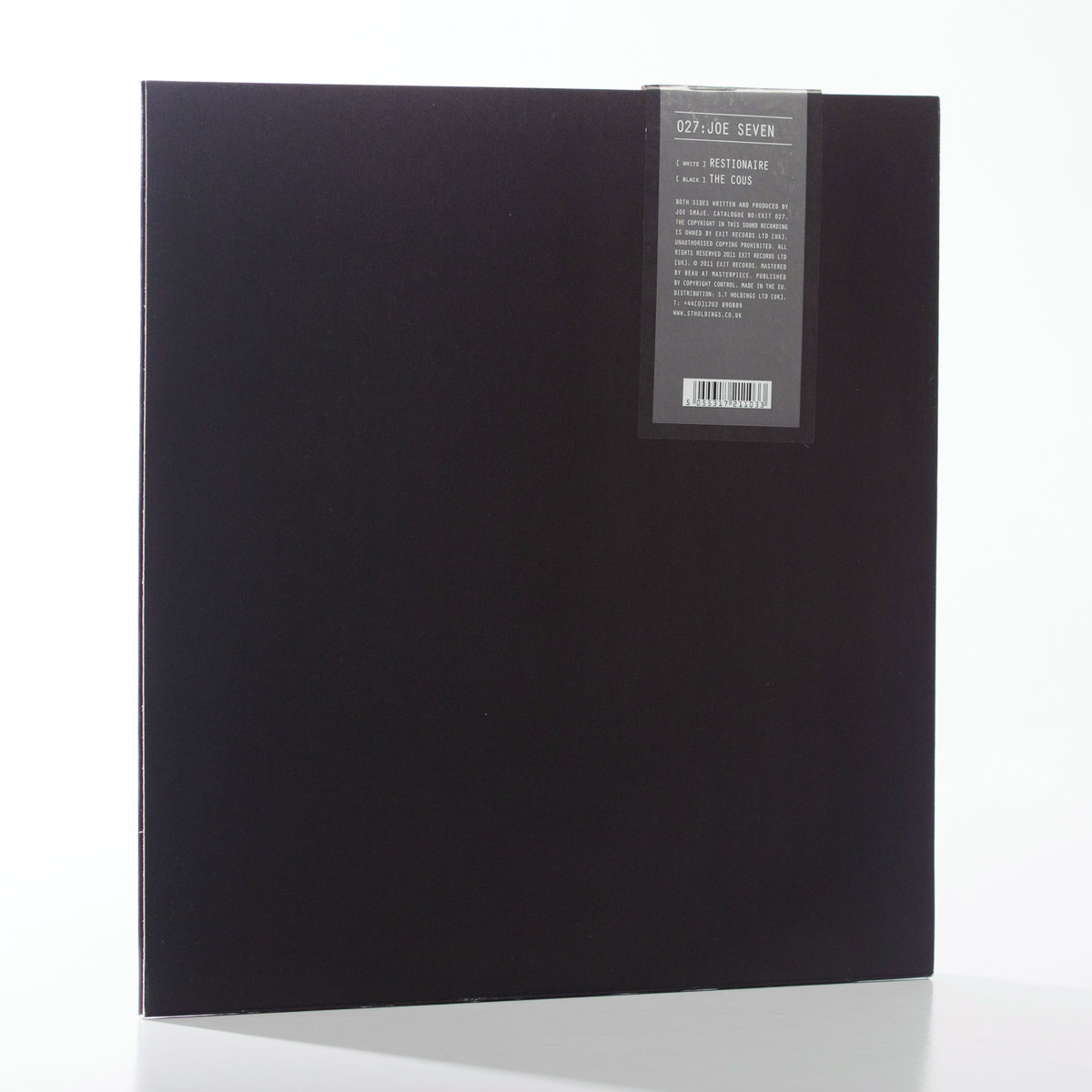 EXIT027 - Joe Seven - The Cous / Restionaire | joe seven