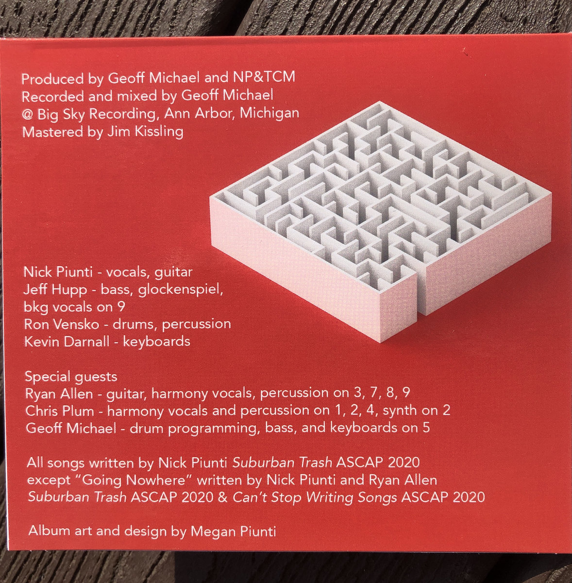 Downtime | Nick Piunti & The Complicated Men | Nick Piunti