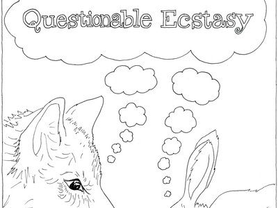 Questionable Ecstasy Coloring Book | Magic Daughter