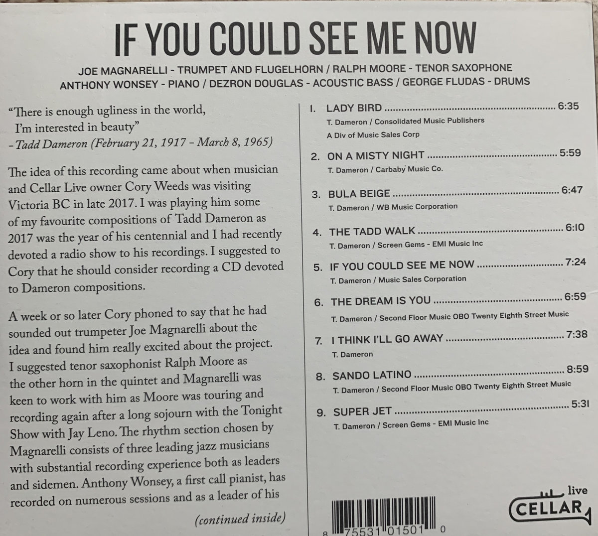 If You Could See Me Now | Joe Magnarelli