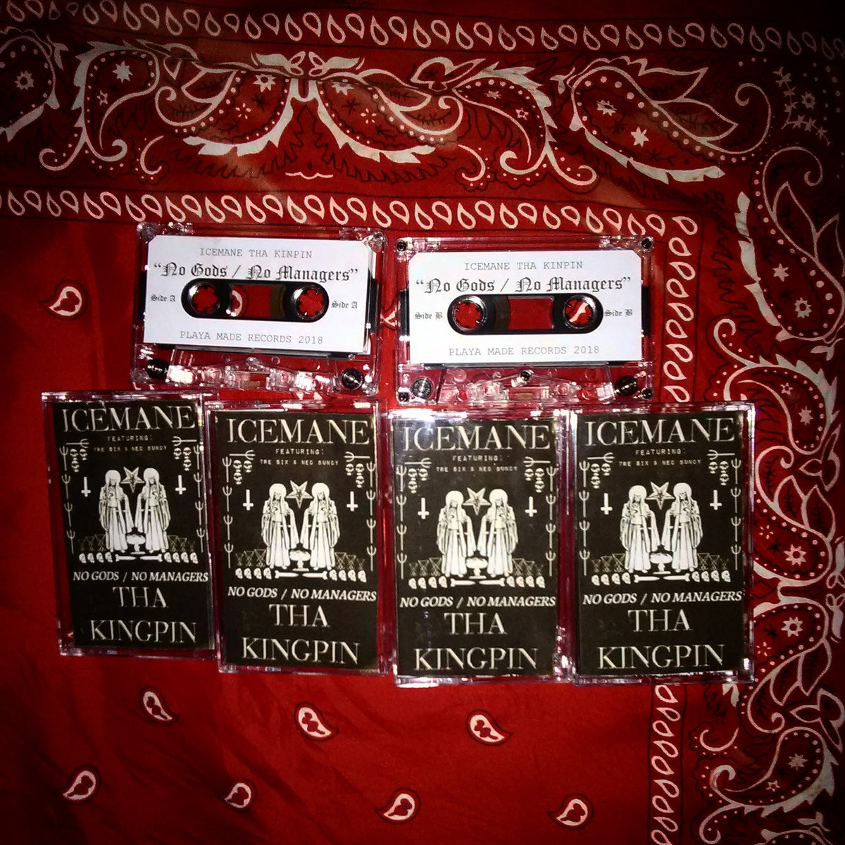 NO GODS / NO MANAGERS (Digital EP) | Icemane Tha Kingpin Featuring: Tre ...