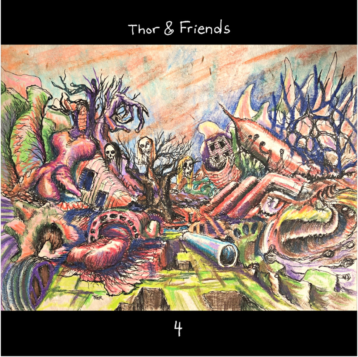 Thor & Friends 4 - 12" Vinyl | Thor Harris