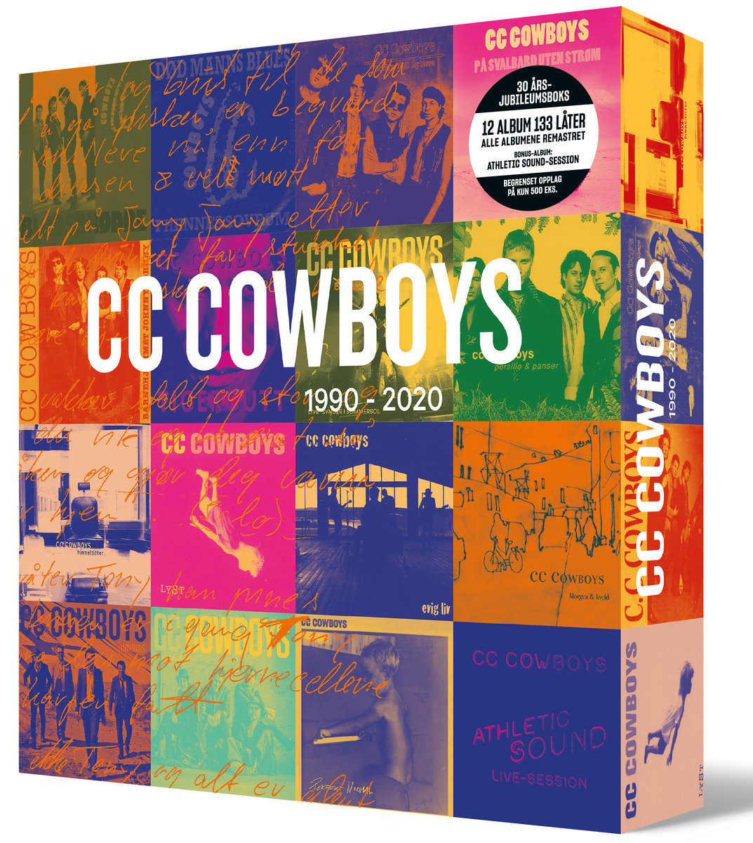 CD boks 30-års jubileum - CC Cowboys 1990 - 2020 | CC Cowboys