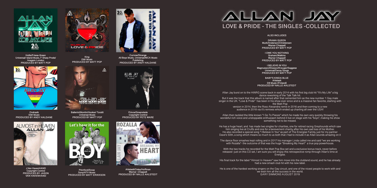 Allan Jay - The Singles Collected | Allan Jay | Energise Records