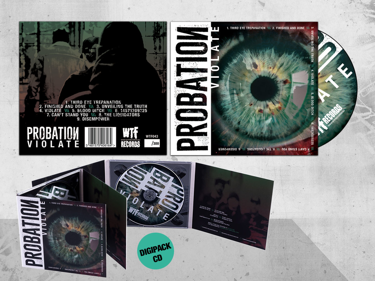 PROBATION - VIOLATE (ALBUM 2020) CD | PROBATION