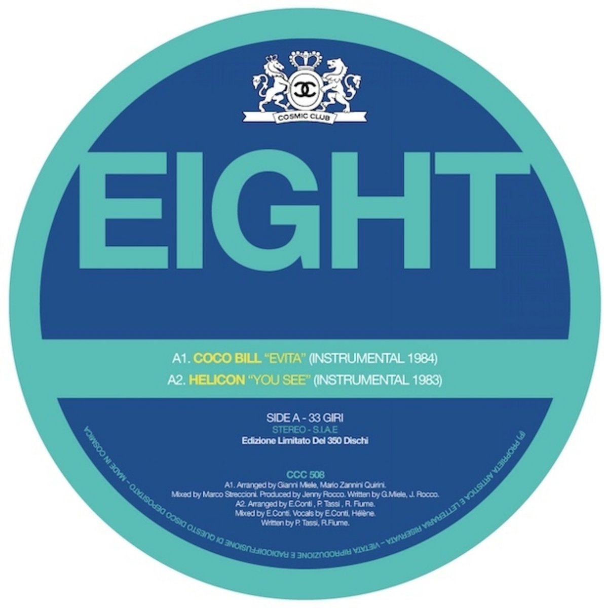 Cosmic Club 8 | Coco Bill, Helicon, Q | SKYLAX RECORDS